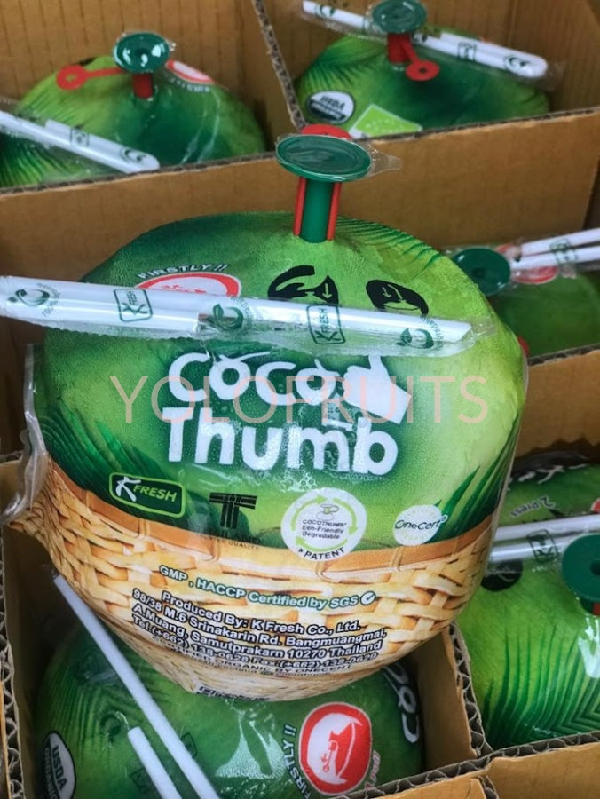 Thailand Organic Coco Thumb Coconut Juice ／ | YOLOFRUITS