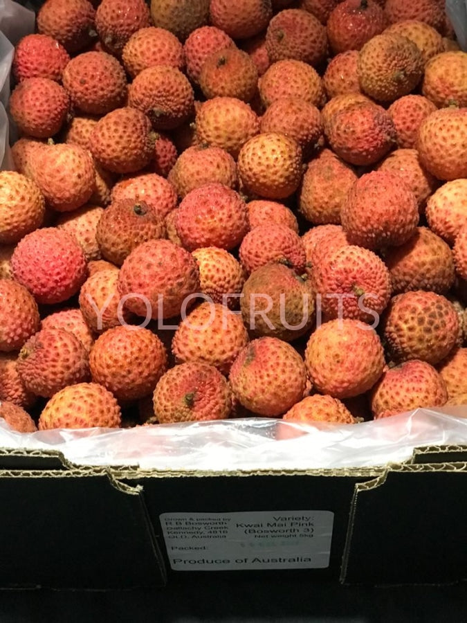 Australia Lychees - Kwai Mai Pink | YOLOFRUITS