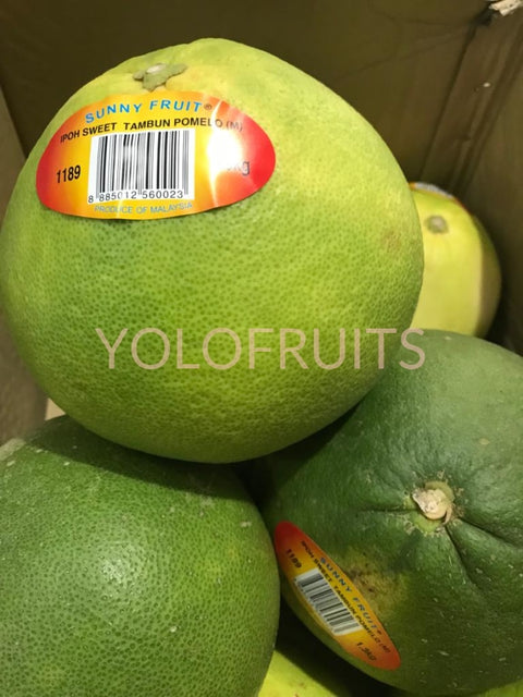 Malaysia Sabah Sweet Tenom Sunny Pomelo (per piece | YOLOFRUITS